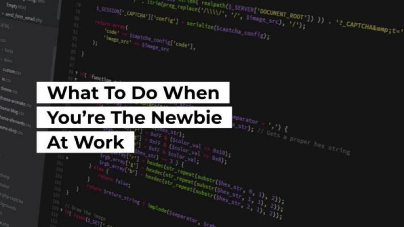 What To Do When You’re The Newbie At Work • JurisTech